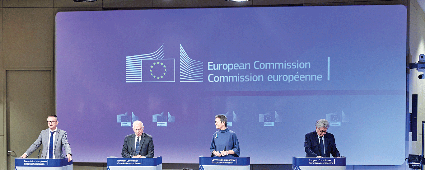 La Commission européenne présente sa stratégie industrielle de défense - SGAE